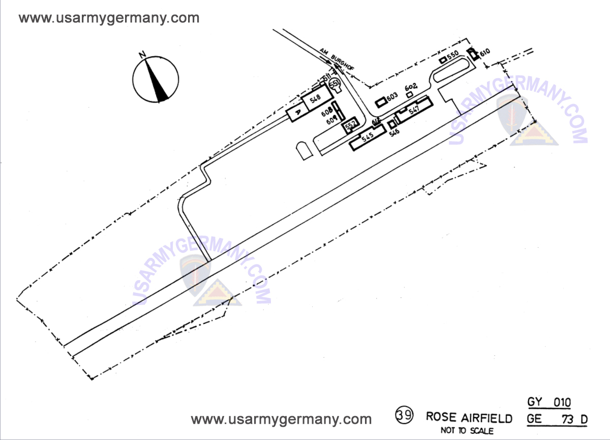 USAREUR Installation Maps - Katterbach 1982