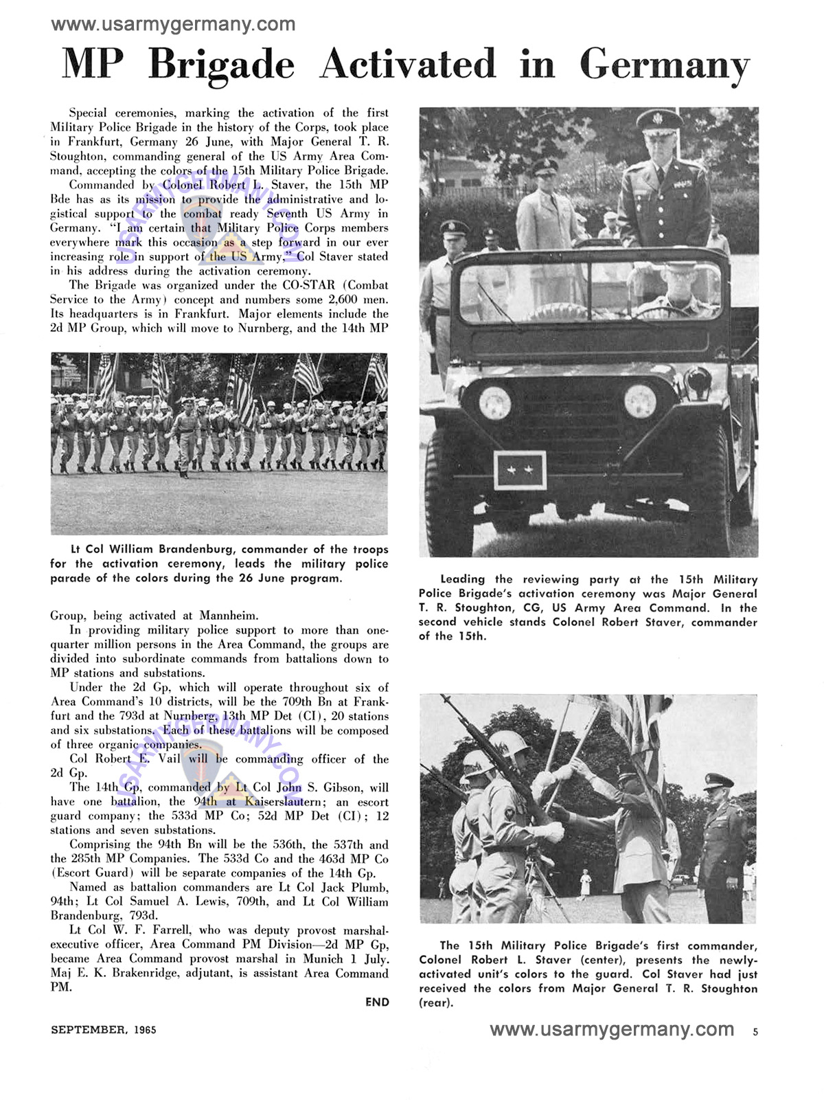 USAREUR Newspapers - Military Police Journal