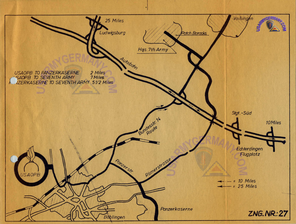 USAREUR Org Charts - Boeblingen Maintenance Plant