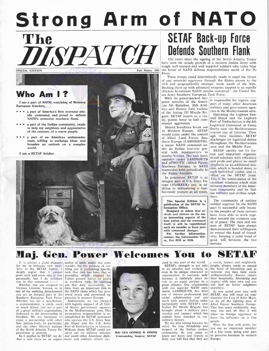 USAREUR Docs - THE DISPATCH