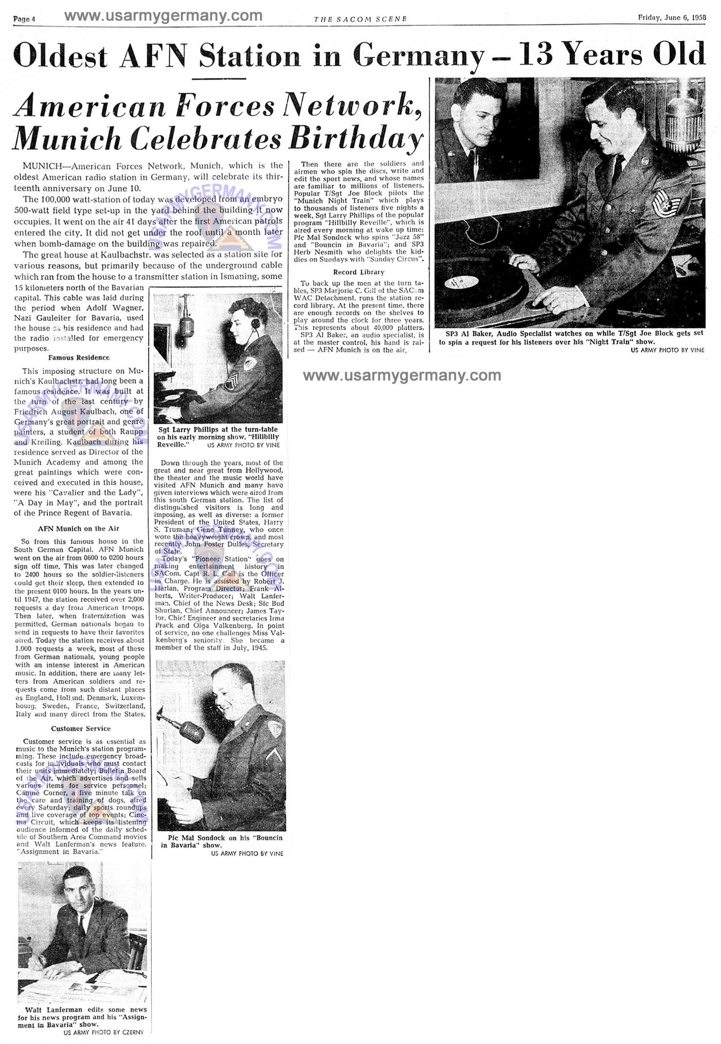 USAREUR Docs - SACOM Scene